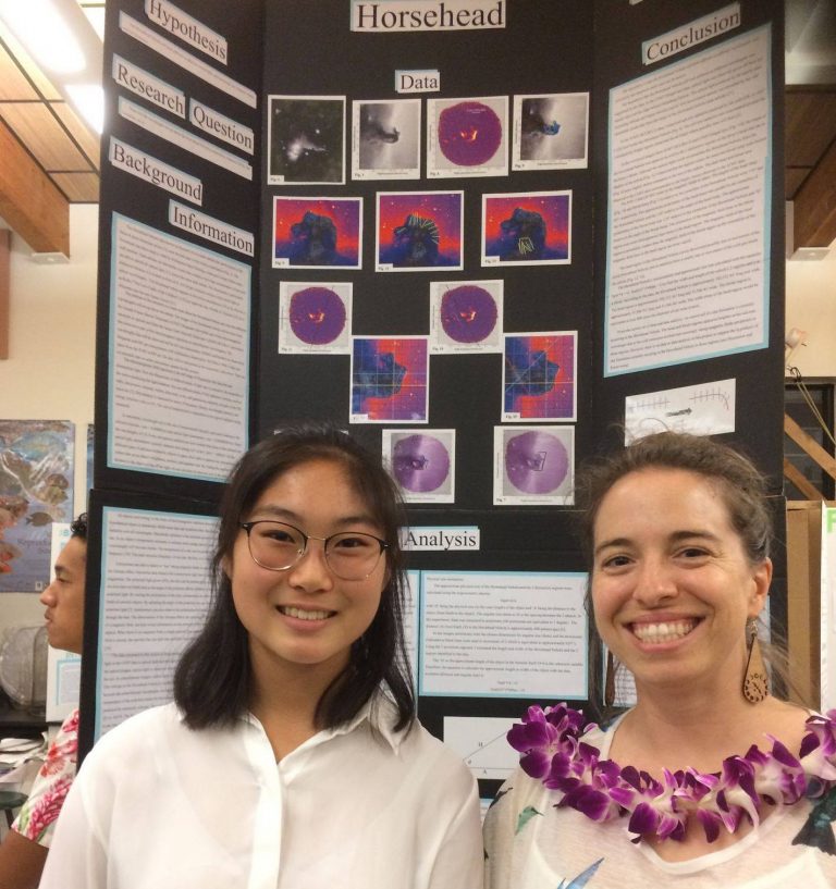 Molokai’i High School alumna captures the first look at magnetic fields ...